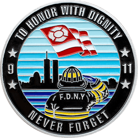 LA Fire Department (LAFD) Challenge Coins - Signature Coins