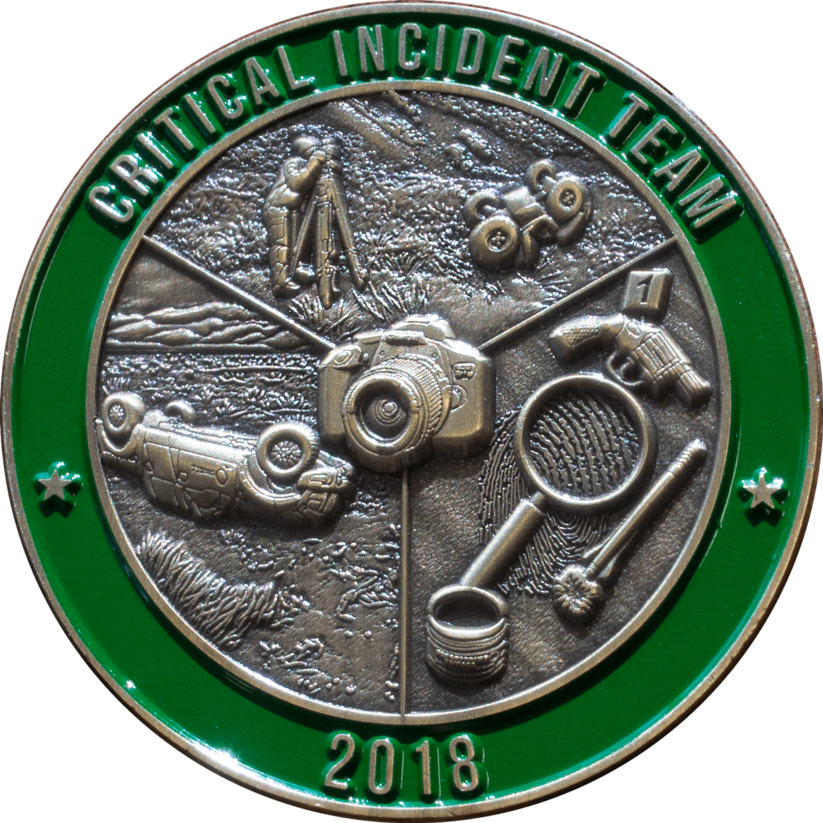 Round Challenge Coins - Signature Coins