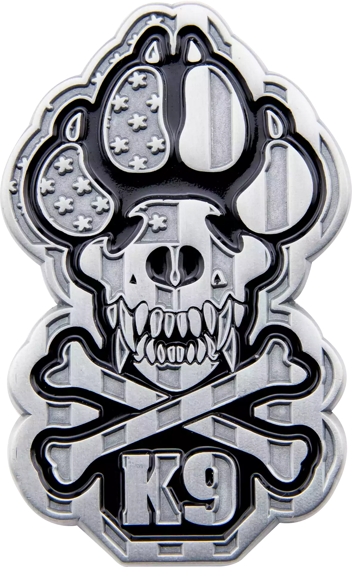 Police K9 Skull Logo K9 Stickers Custom K9 Unit Stickers For K9