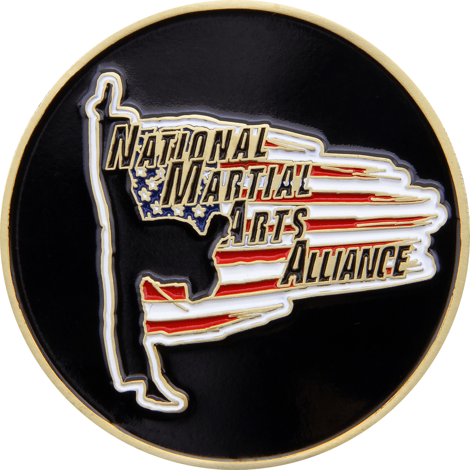 Umpire and Referee Flipping Coins - Signature Coins