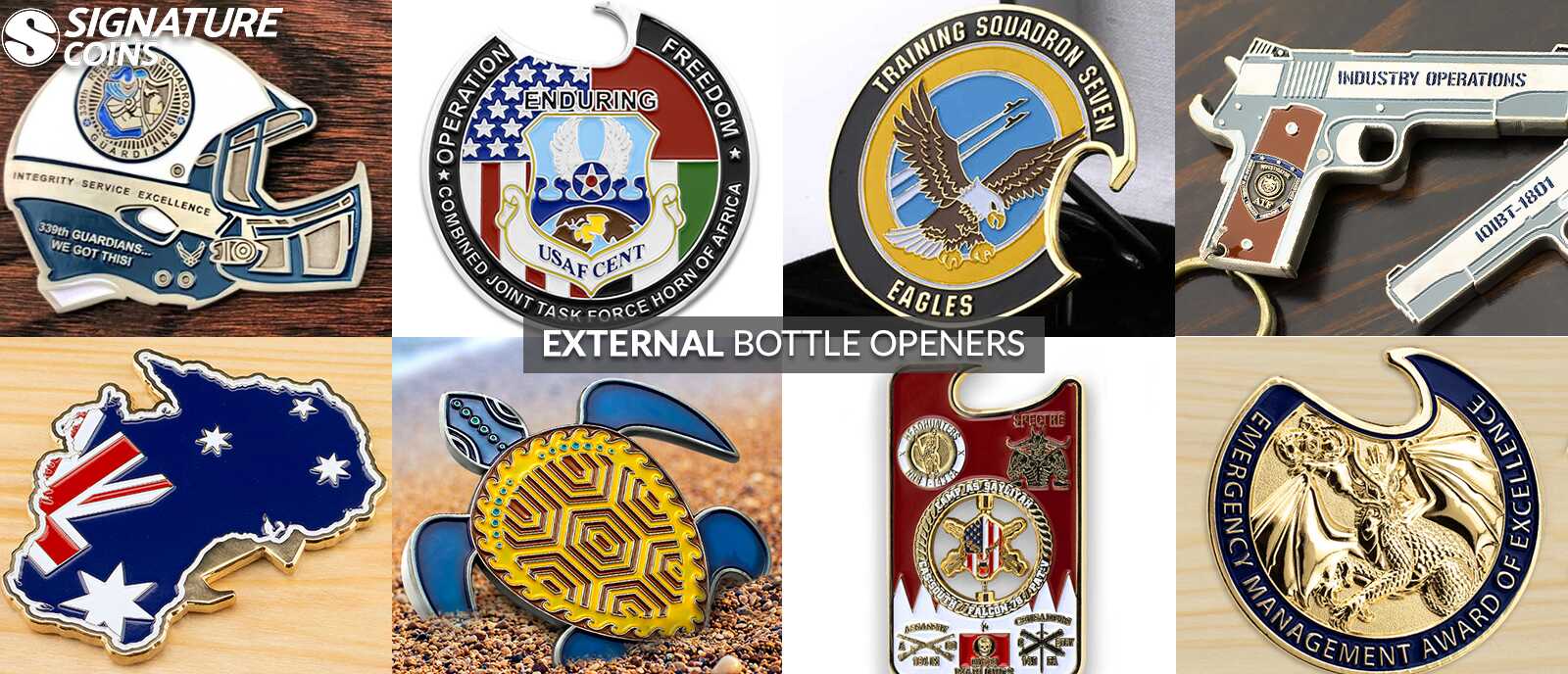 Custom Bottle Openers - Signature Coins