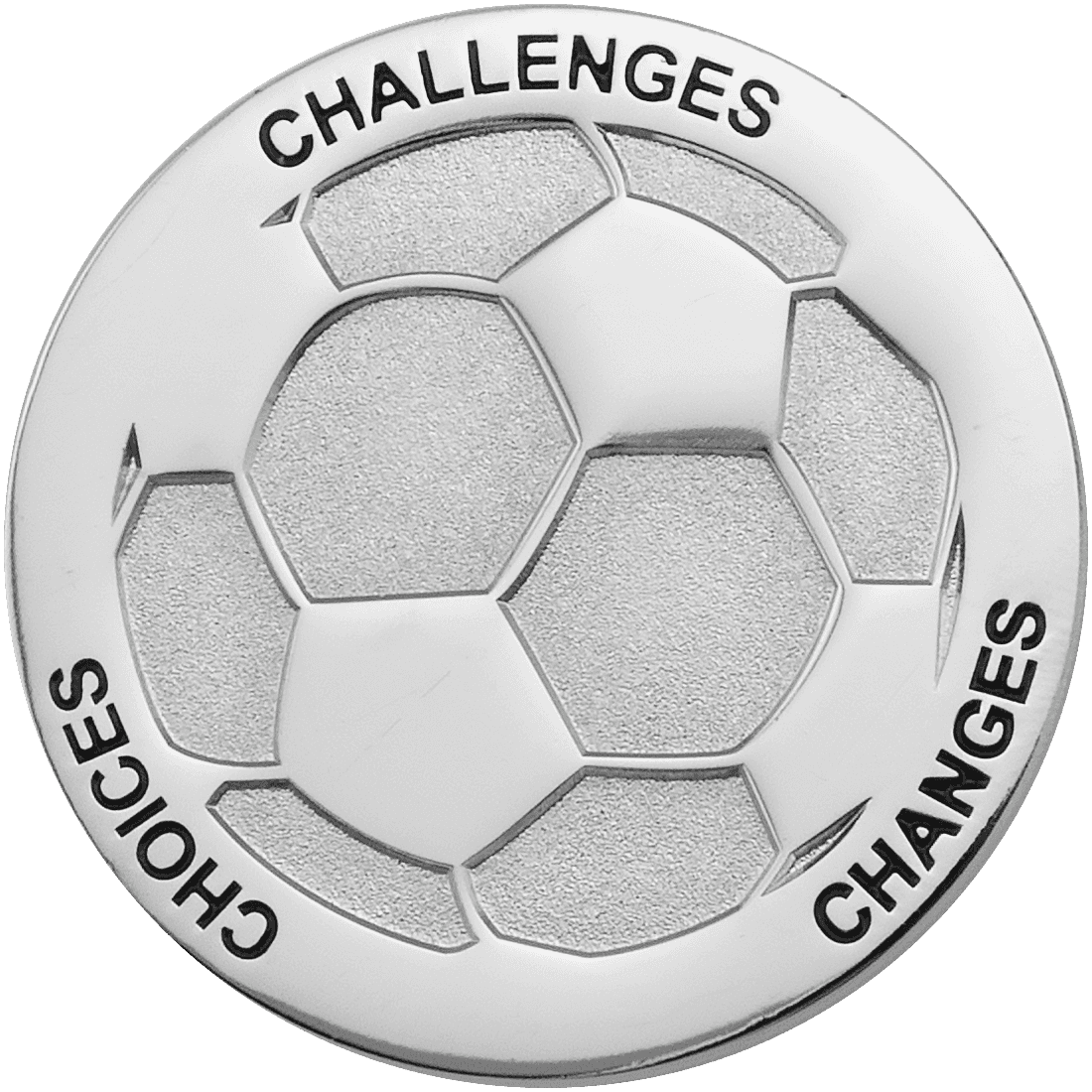 Umpire and Referee Flipping Coins - Signature Coins