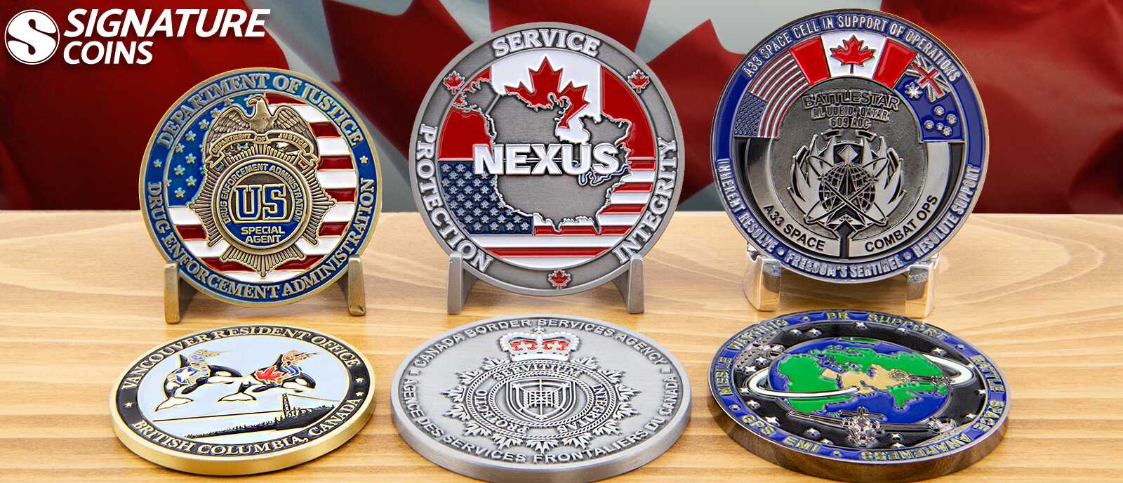 Custom Canadian Coins - Signature Coins