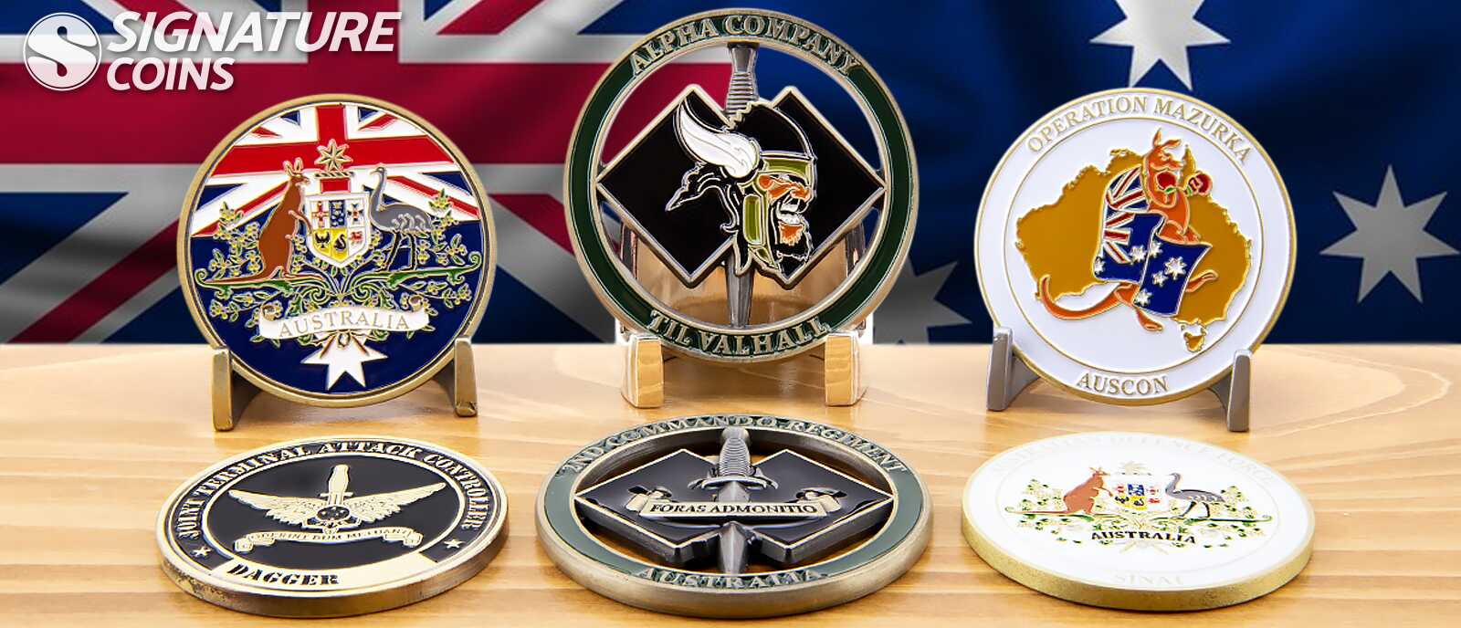 Custom Australian Coins - Signature Coins