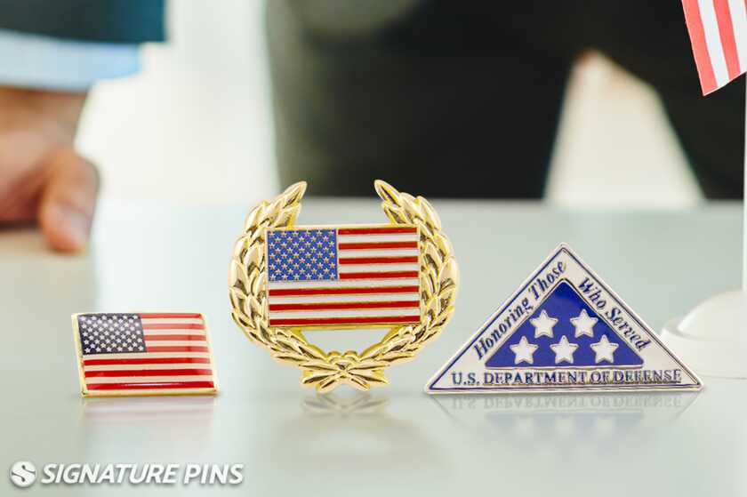 Lapel Pin Types - Signature Pins