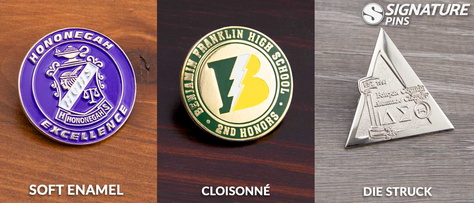 Graduation Pins - Signature Pins