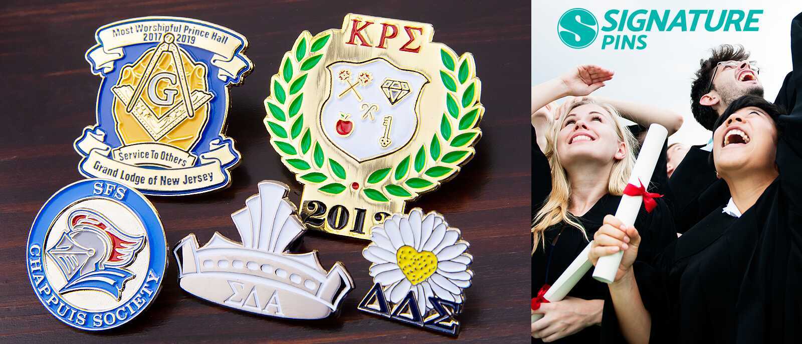 Graduation Pins - Signature Pins