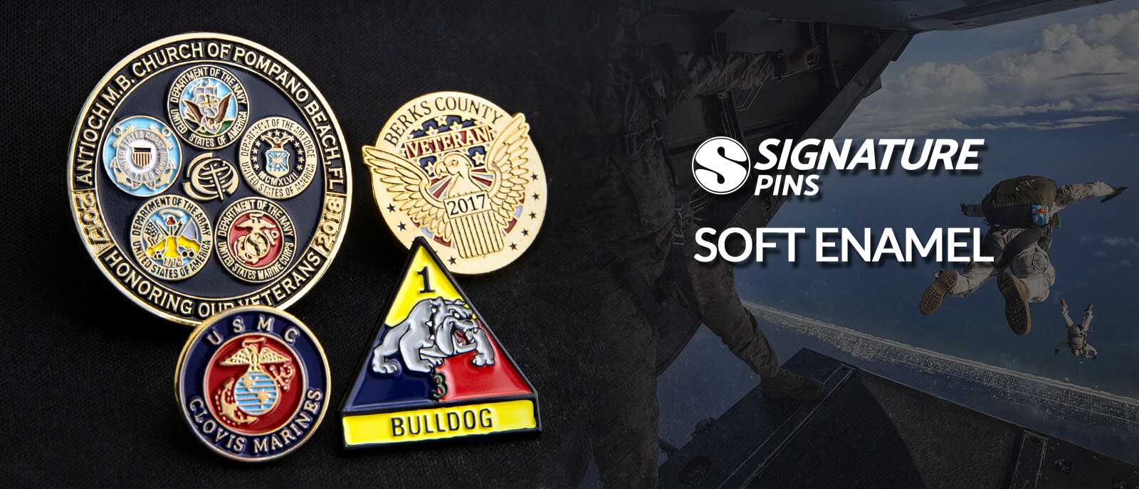 Military Pins - Signature Pins
