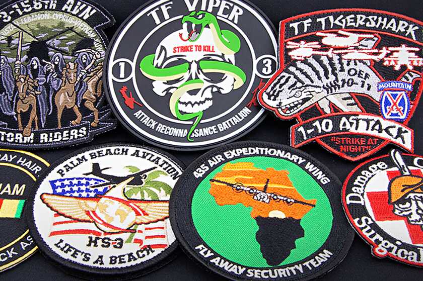 Hook and Loop Patches - Signature Patches