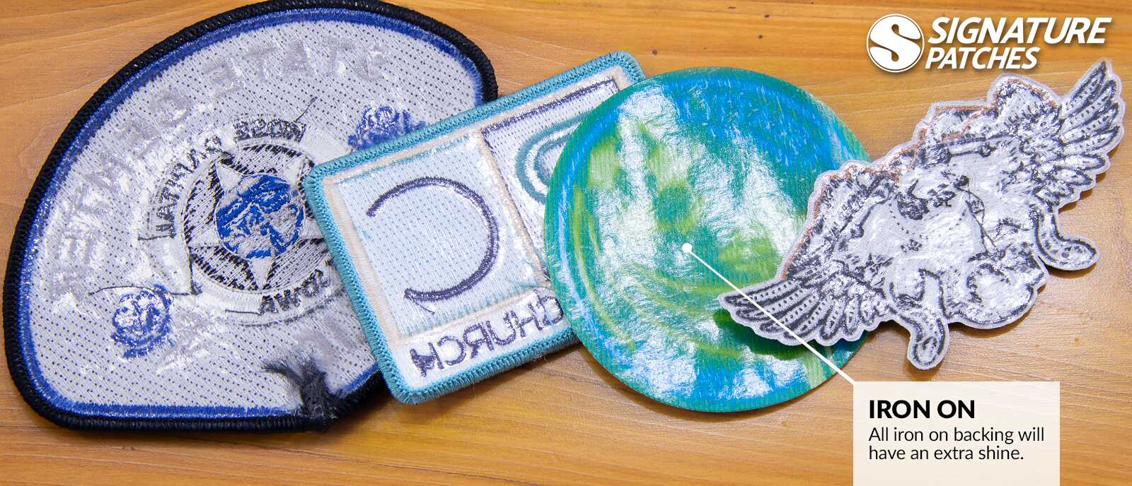 Iron On Patches - Signature Patches