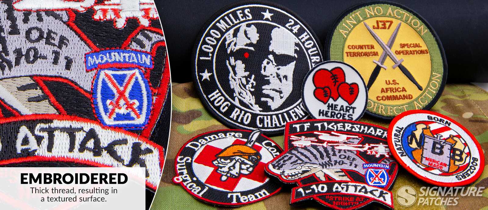 Morale Patches - Signature Patches