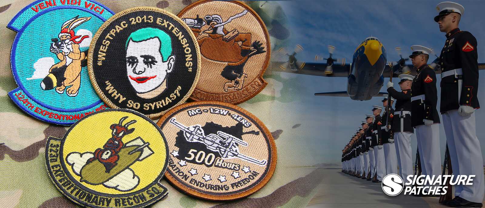 Military Patches - Signature Patches