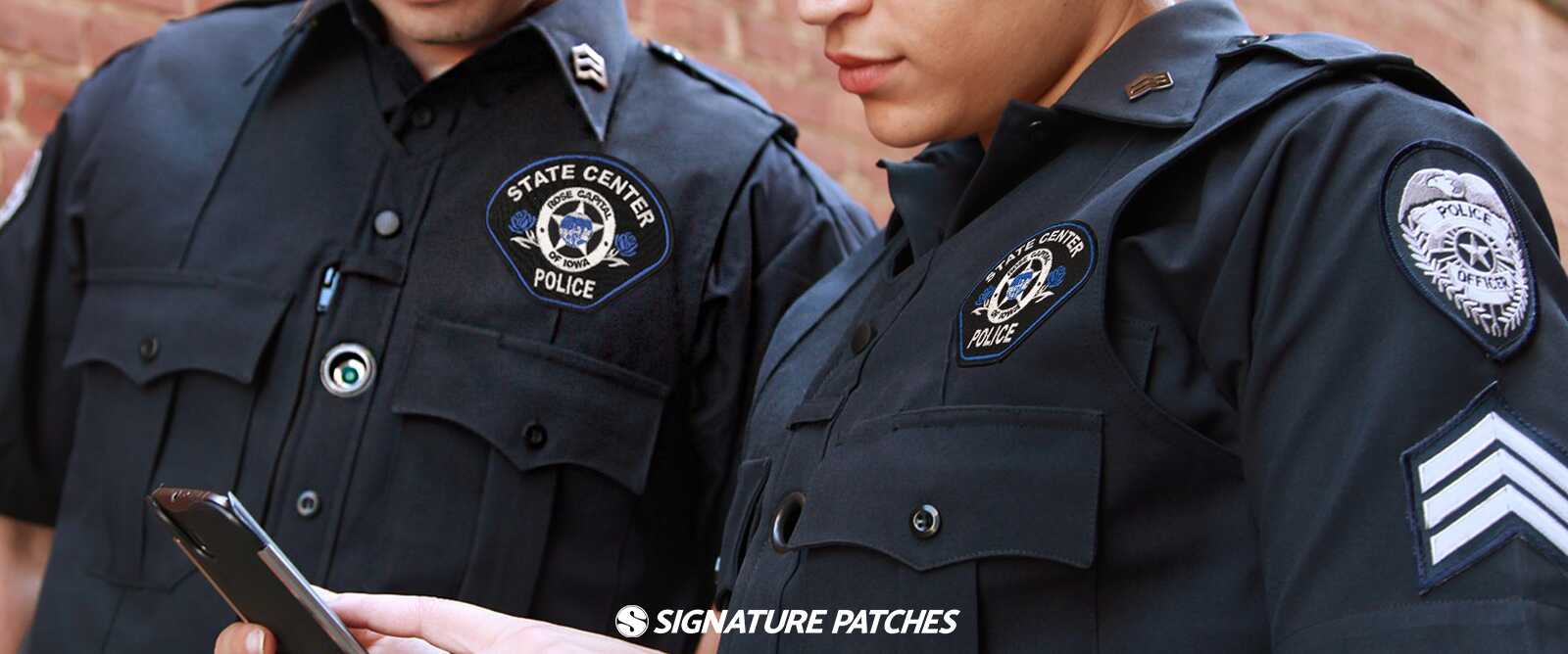 Custom Police Uniform Patches - Police Patches - Signature Patches
