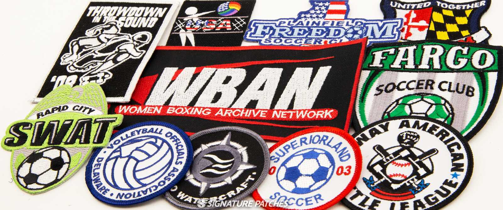 Sports Team Patches - Signature Patches