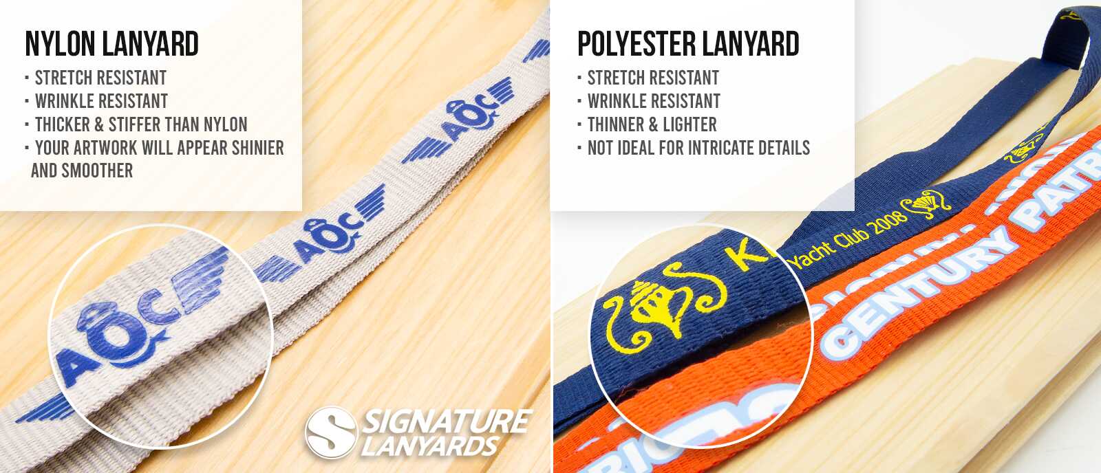 Nylon Lanyard - Signature Lanyards