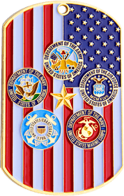 Dog Tag Challenge Coins - Signature Coins