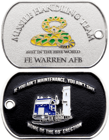 Dog Tag Challenge Coins - Signature Coins