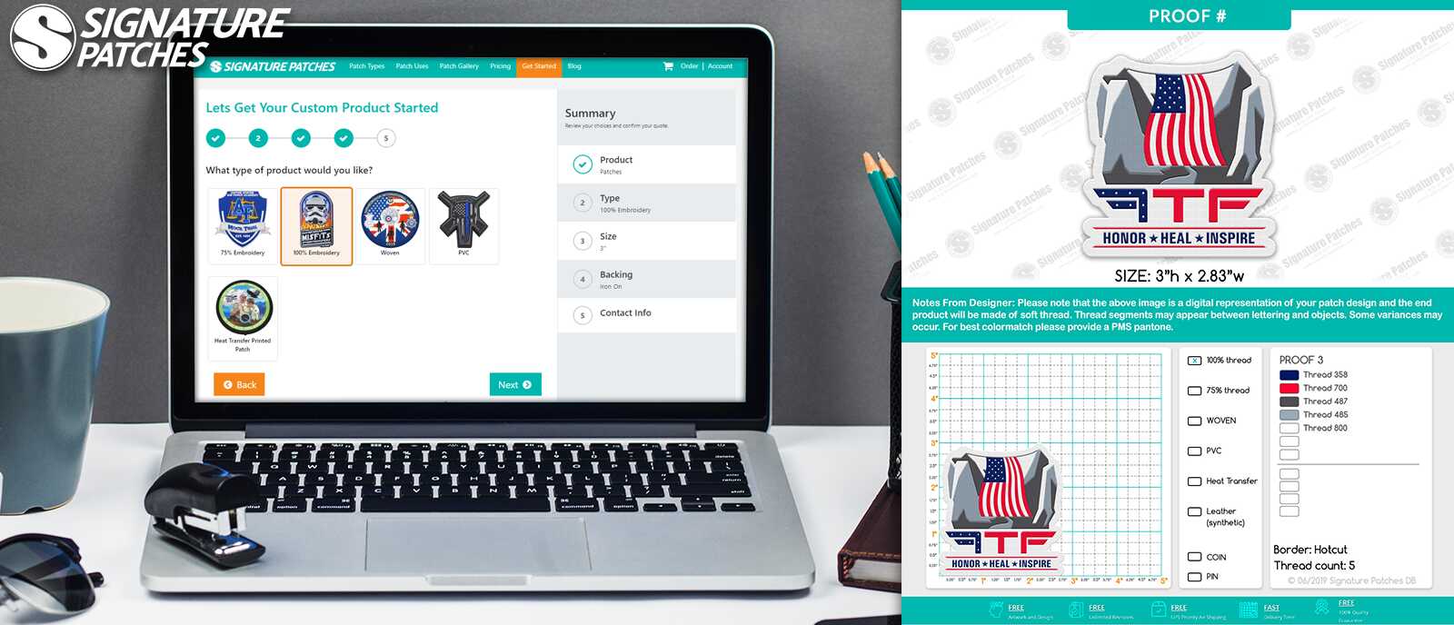 Military Patches - Signature Patches