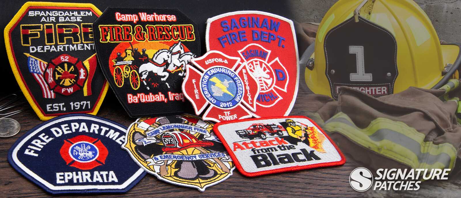Firefighter Patches - Signature Patches