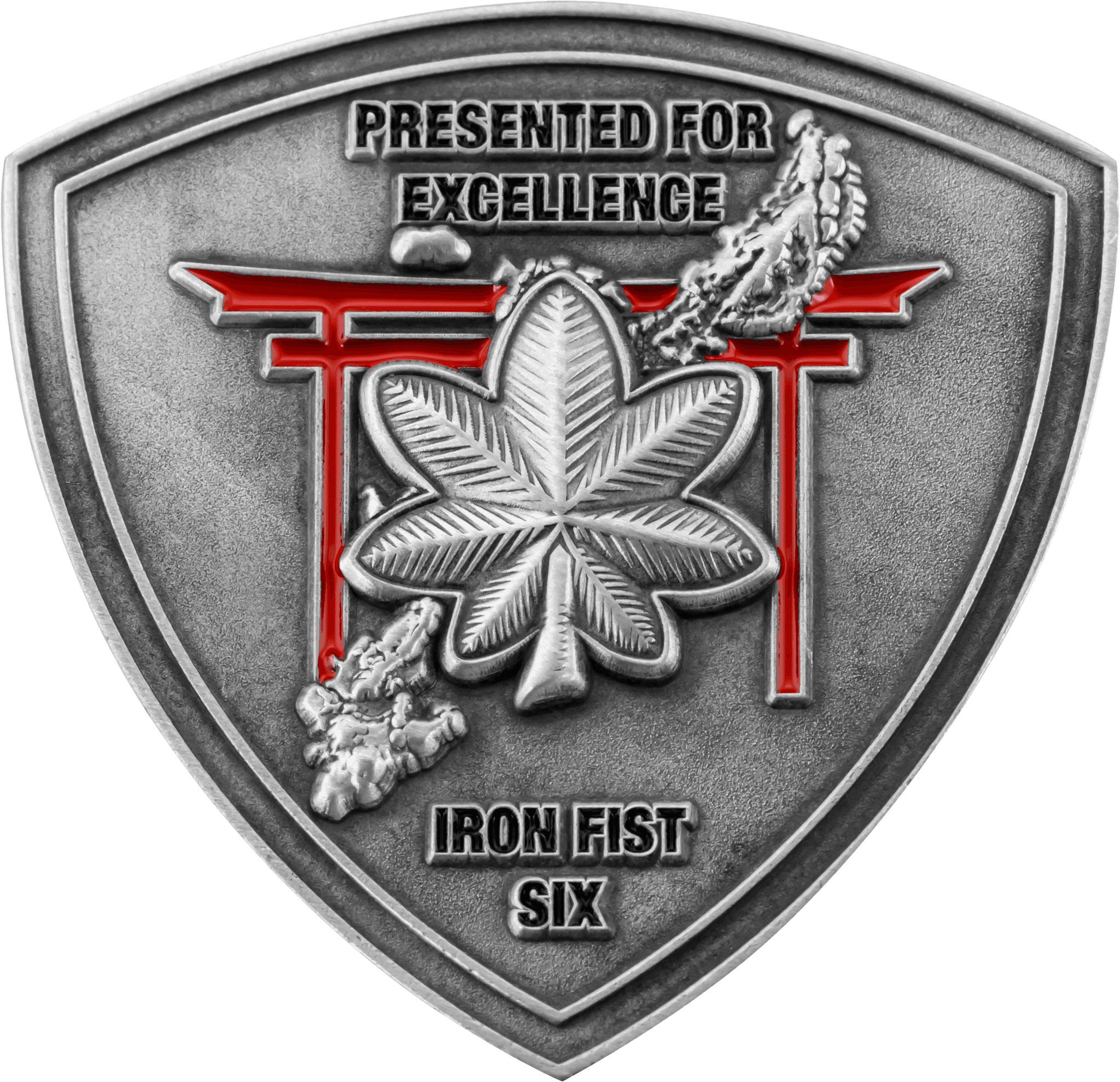 Cut to Shape Challenge Coin - Signature Coins