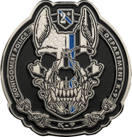 Custom Police Challenge Coins | Police Coins - Signature Coins