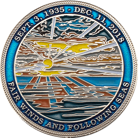 Navy Ship Challenge Coins - Signature Coins