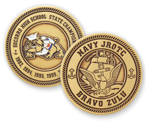 Custom School Challenge Coins Present a New Way to Show Academic Pride ...