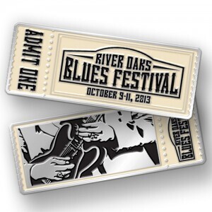 Admit One Challenge Coins Replace Paper Tickets at Events and Festivals ...