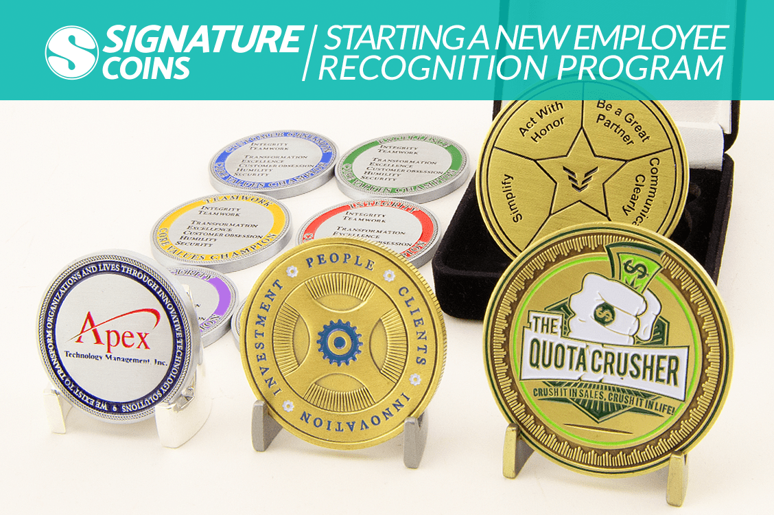 Starting a New Employee Recognition Program – Signature Coins