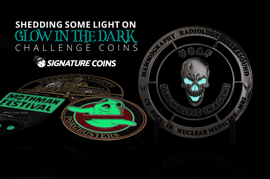 Shedding Some Light on Glow in the Dark Challenge Coins – Signature Coins