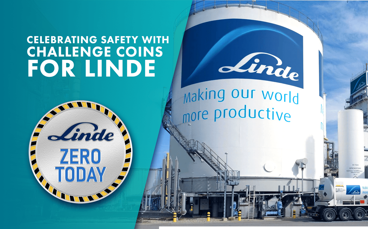 Recognizing Workplace Safety at Linde – Signature Coins