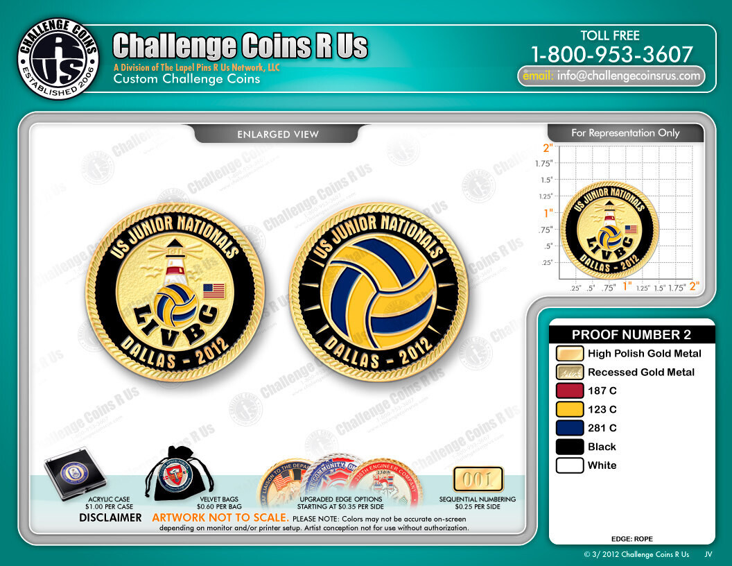 Represent Your Sports Team with Custom Challenge Coins – Signature Coins