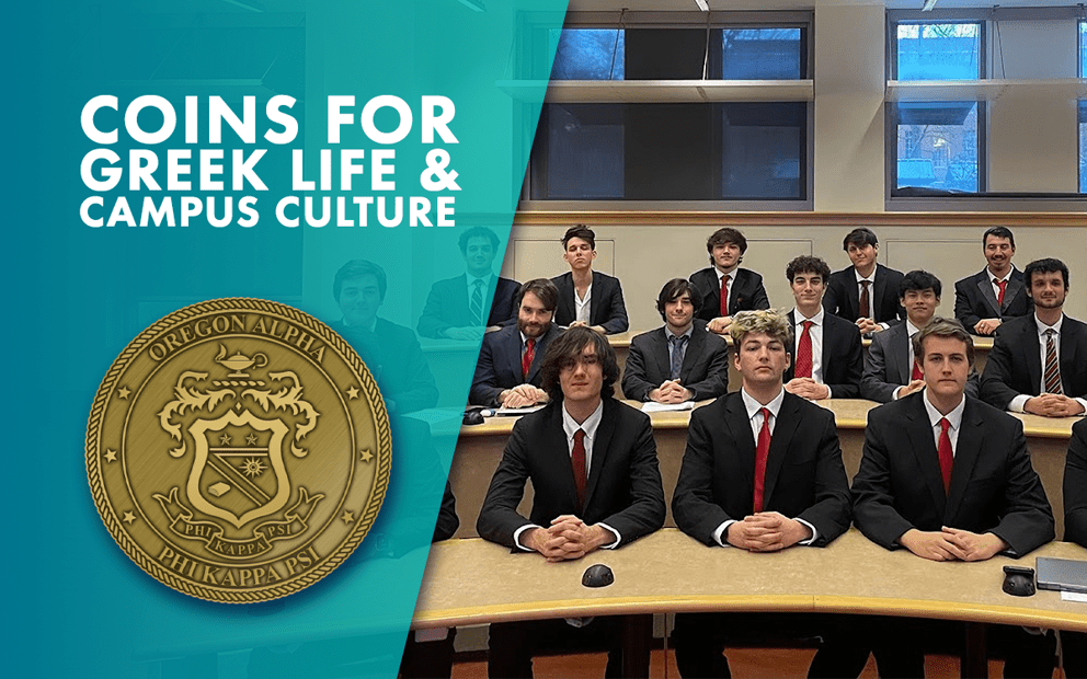 Back to School, Back to Brotherhood: Coins for Greek Life & Campus ...