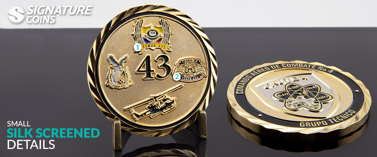 Two Different Printing Techniques, Two Different Effects – Signature Coins