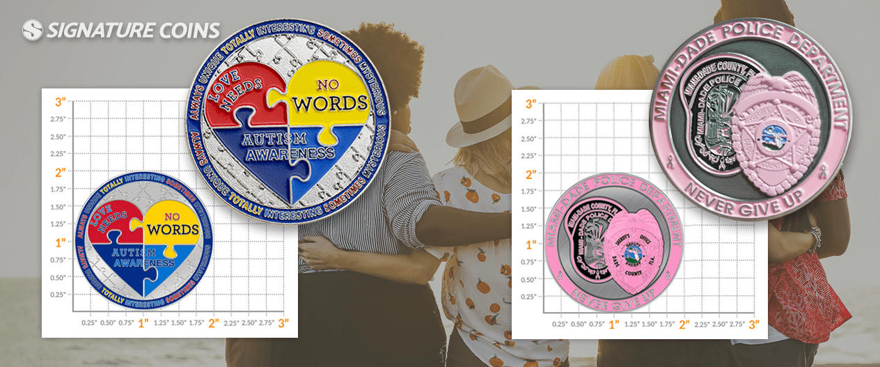 Miami-Dade's Autism Awareness Campaign – Signature Coins