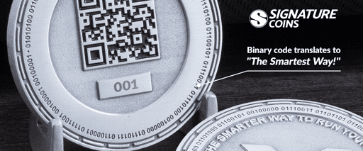 QR Code Coins – Signature Coins