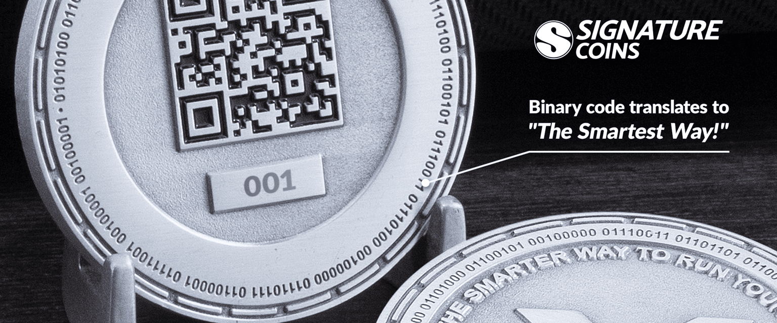 QR Code Coins – Signature Coins